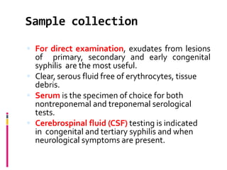 Treponema pallidum | PPTX
