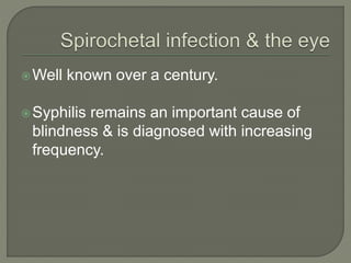 Spirochetal disease syphilis | PPT