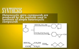 Spirocompounds | PDF