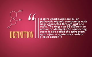 Spirocompounds | PDF