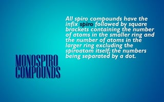 Spirocompounds | PDF