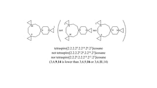 spiro compounds.pptx organic chemistry stiro | PPTX