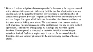 spiro compounds.pptx organic chemistry stiro | PPTX