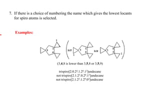 spiro compounds.pptx organic chemistry stiro | PPTX