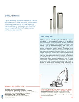 SPIROL’s Full Line of Products and Services | PDF