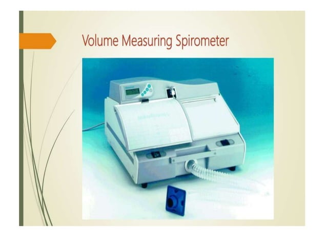 Spirometer- Usage and Maintenance | PPTX | Lung and Respiratory Health ...