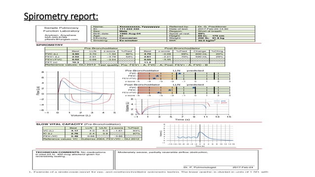 Spirometric parameters and dead space, alveolar ventilation.pptx