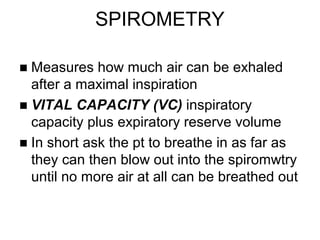 Spirometry | PPT