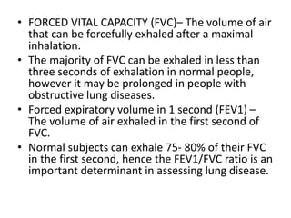 Spirometry | PPTX