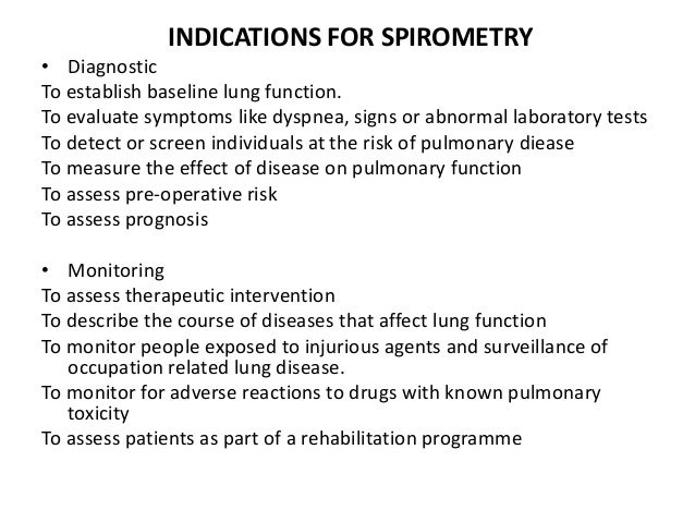 Spirometry
