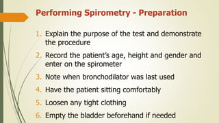 Spirometry | PPTX