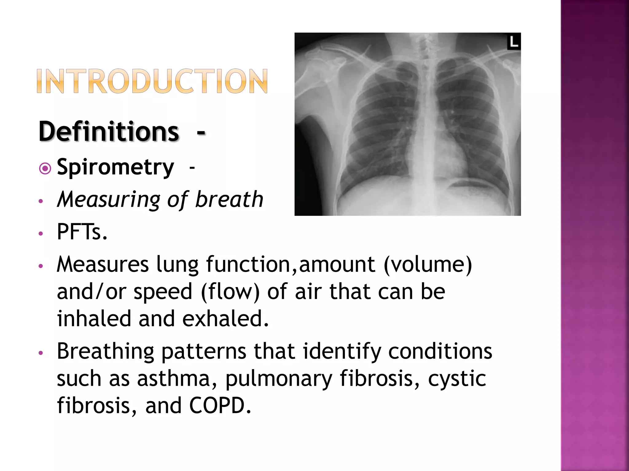 Spirometry | PPTX