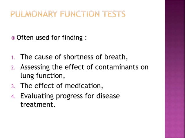 Spirometry | PPTX