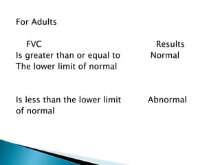 Spirometry | PPT