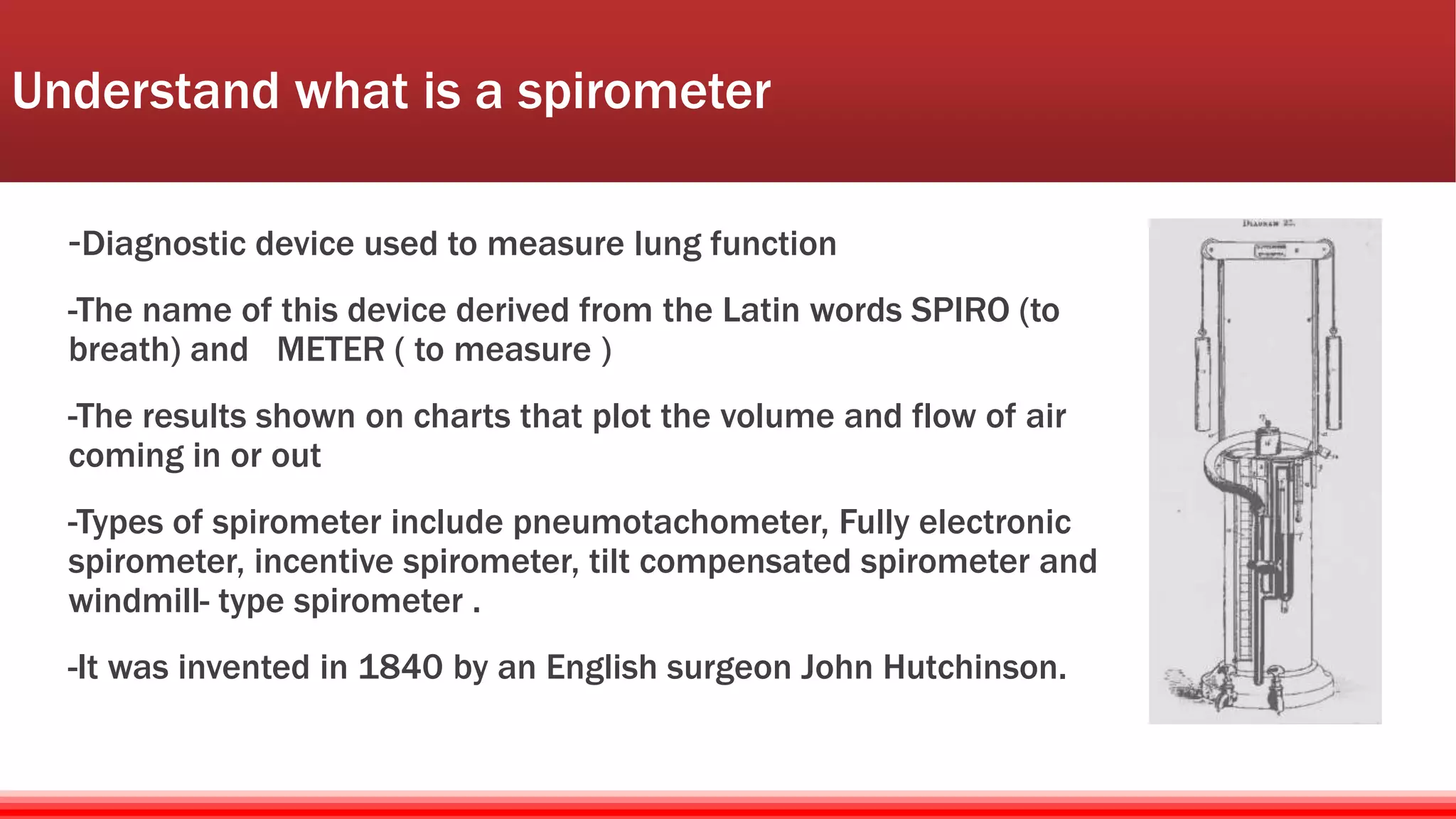 Spirometry | PPTX
