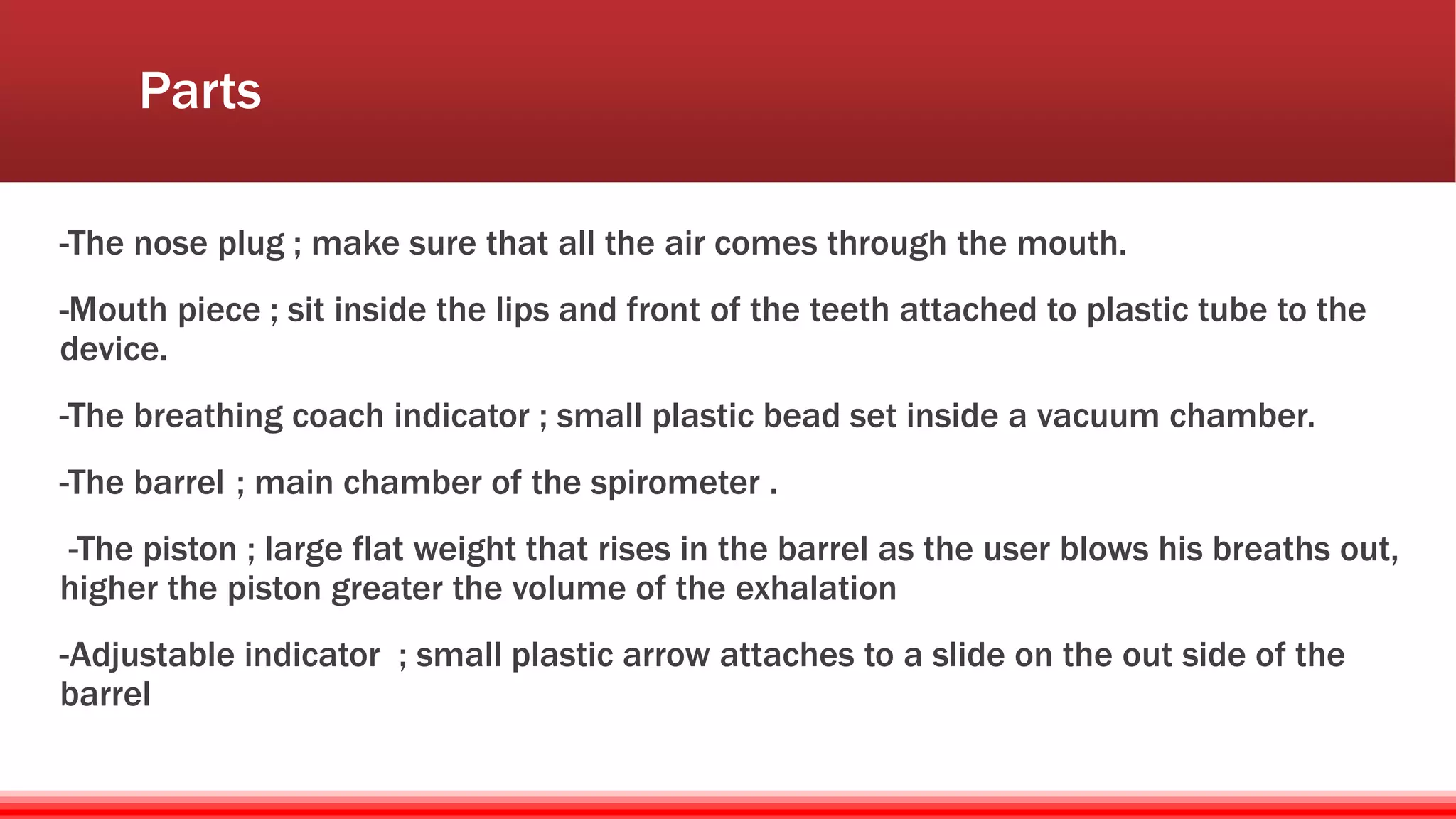 Spirometry | PPTX