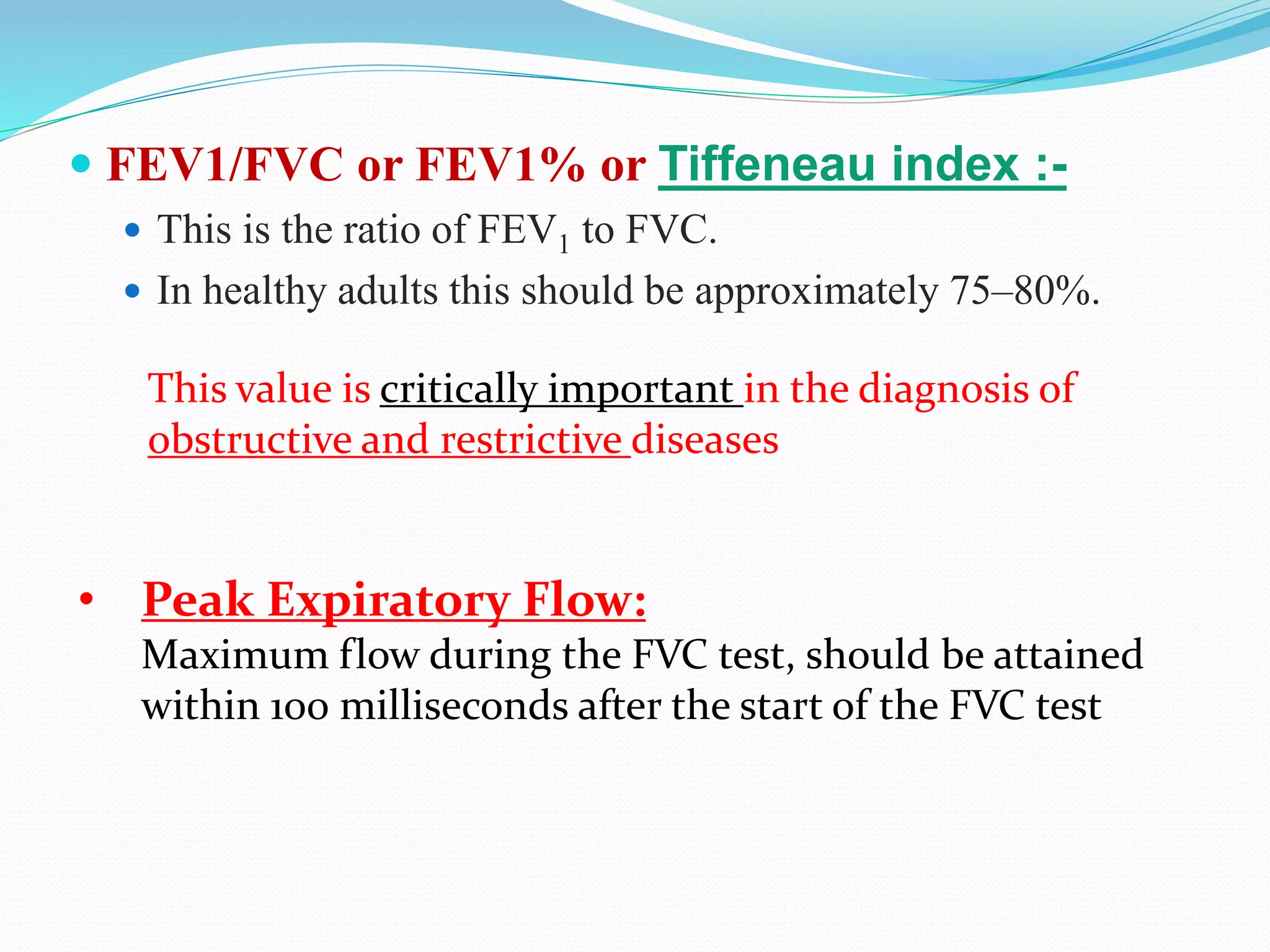 Spirometry | PPTX