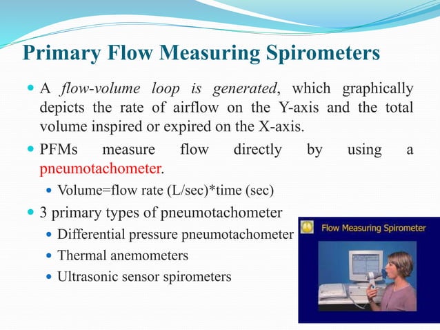 Spirometry | PPTX | Lung and Respiratory Health | Diseases and Conditions