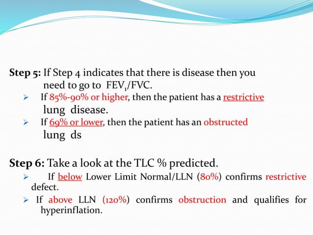 Spirometry | PPTX | Lung and Respiratory Health | Diseases and Conditions