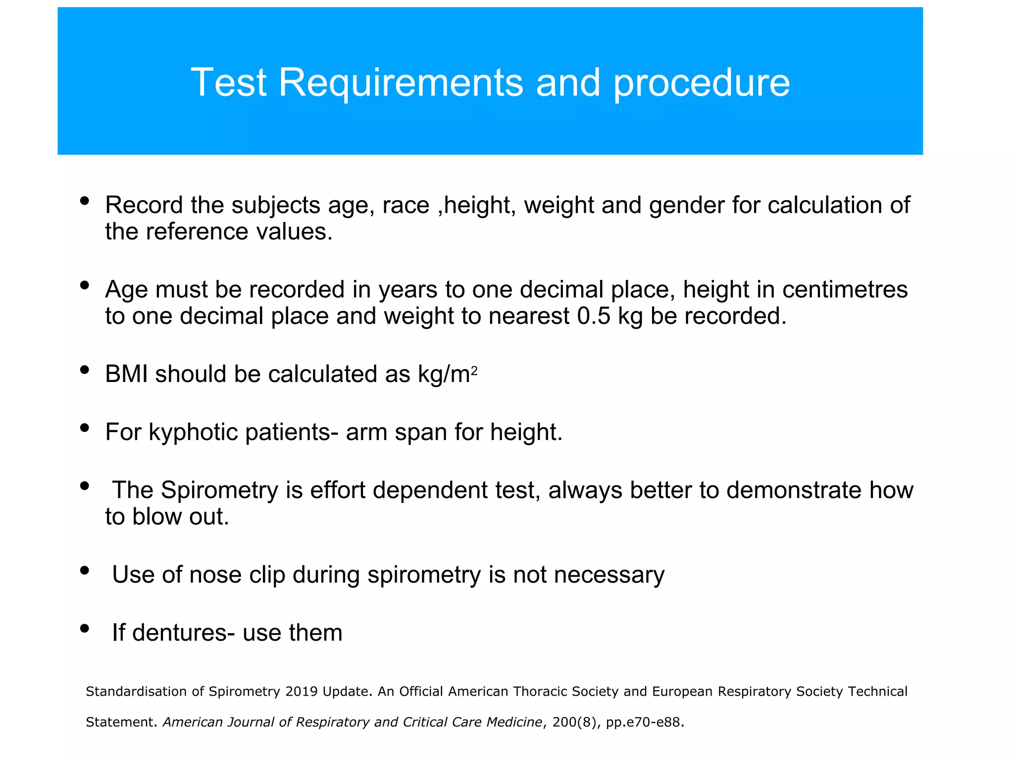 Spirometry | PPTX