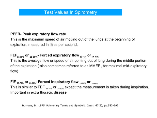 Spirometry | PPTX