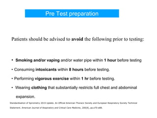 Spirometry | PPTX