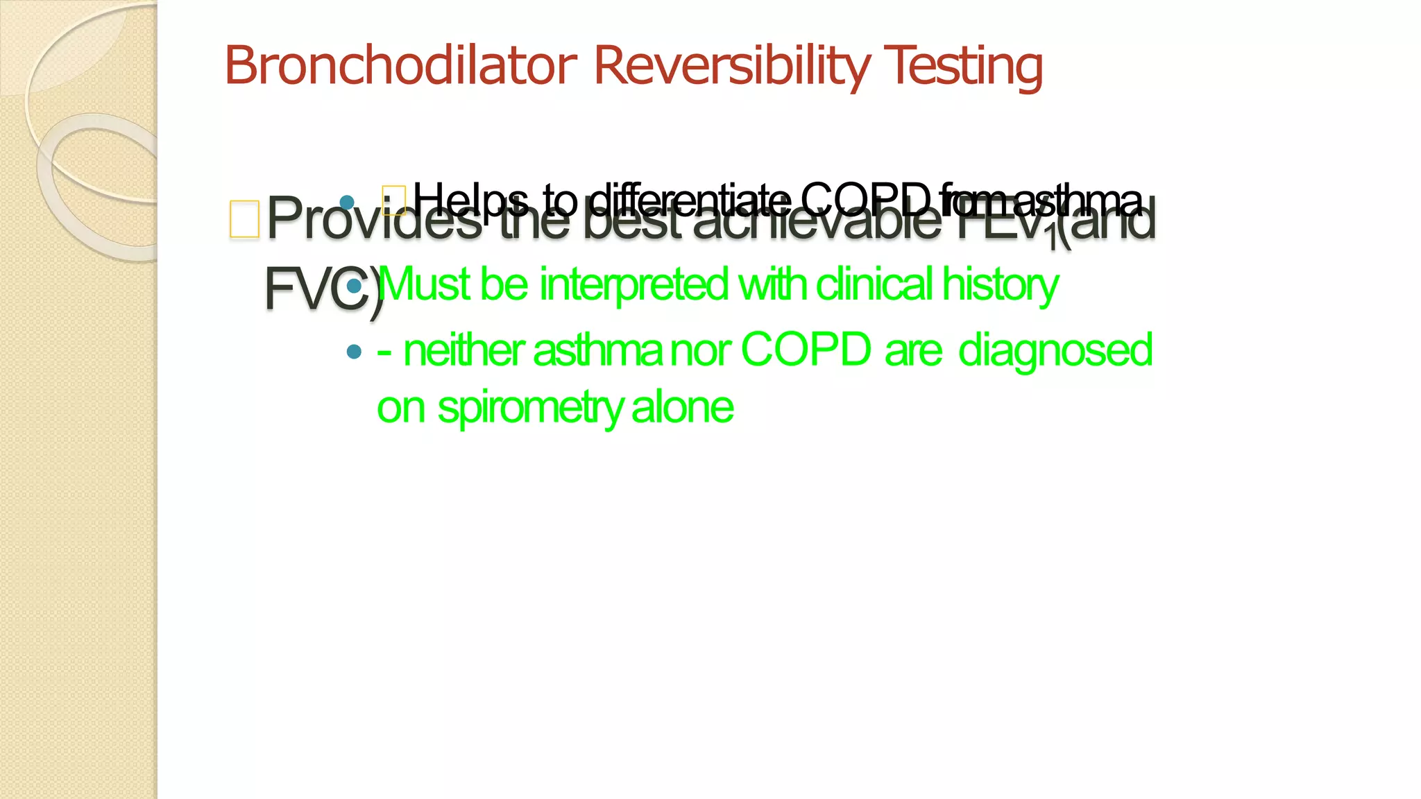 Spirometry | PPTX