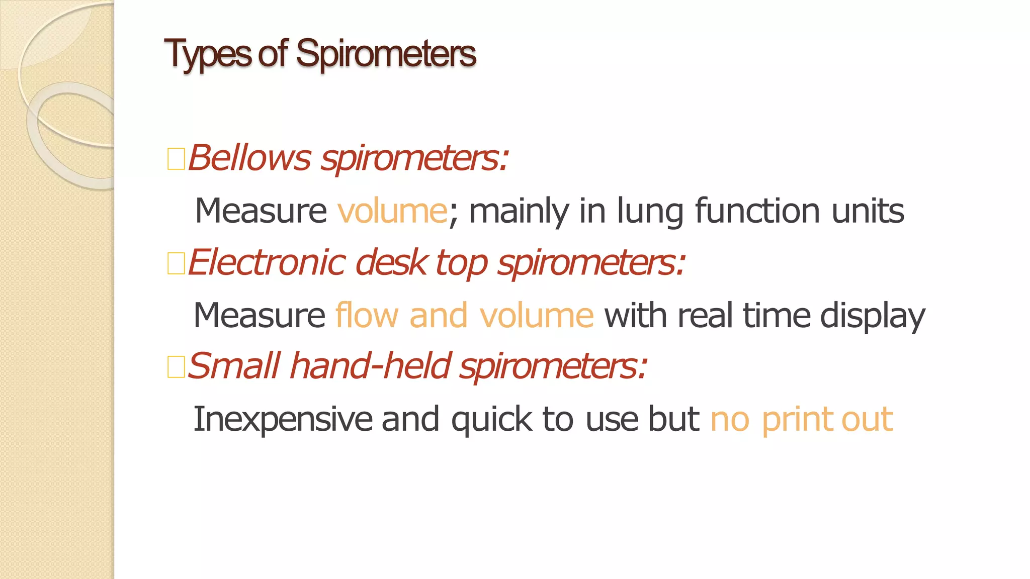 Spirometry | PPTX