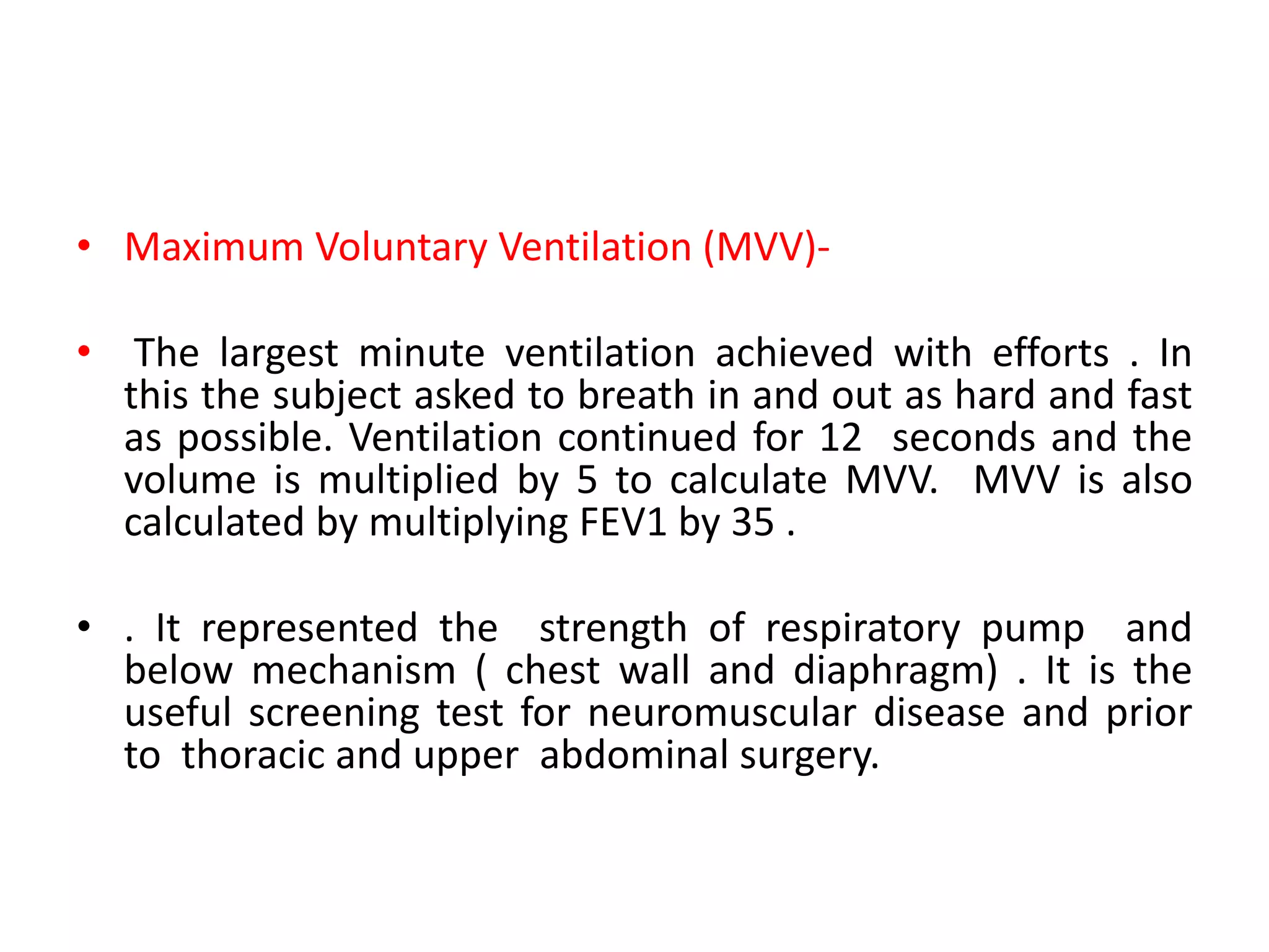 Spirometry | PPTX