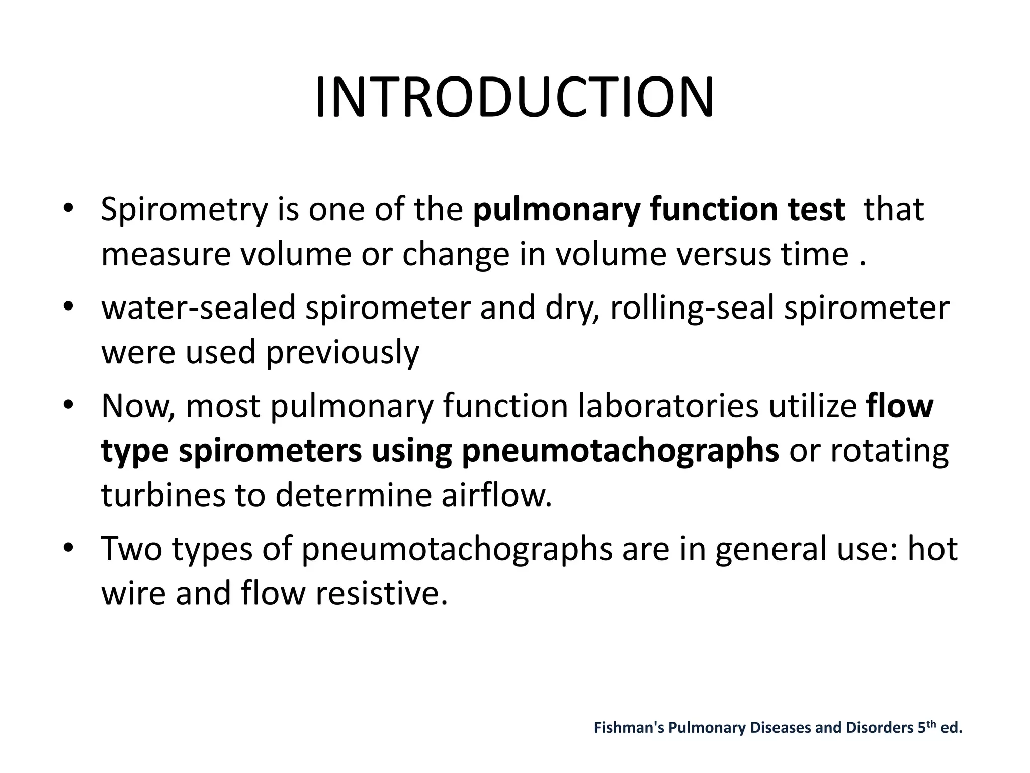 Spirometry | PPTX