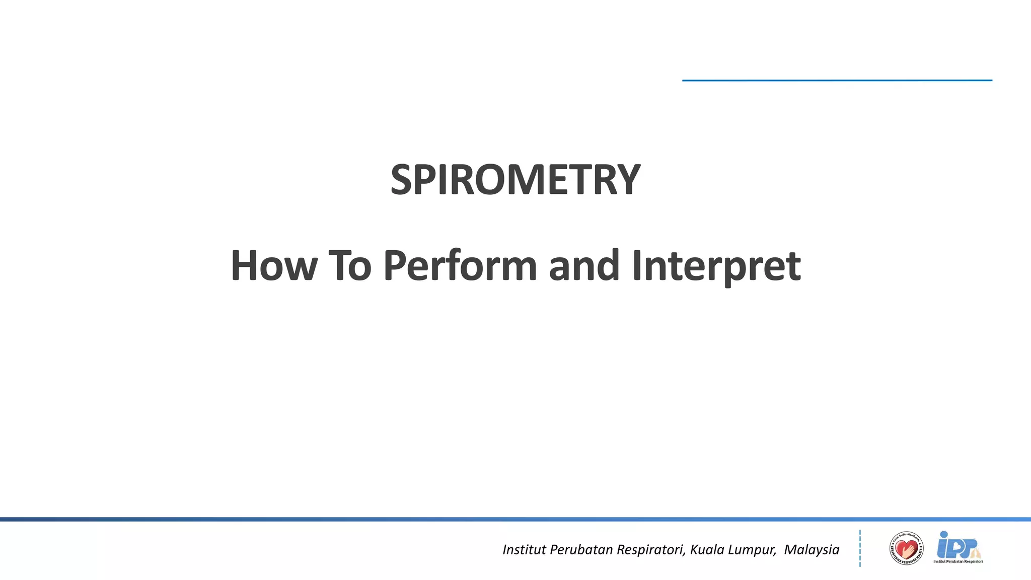 Spirometry.pdf | Lung and Respiratory Health | Diseases and Conditions