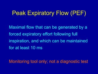 Information About Spirometry | Jindal Chest Clinic | PPT