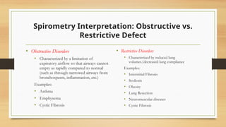 Pulmonary function test: An overview about Spirometry.pptx