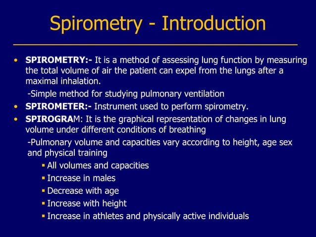 Spirometry - Ahmed Sohail.ppt