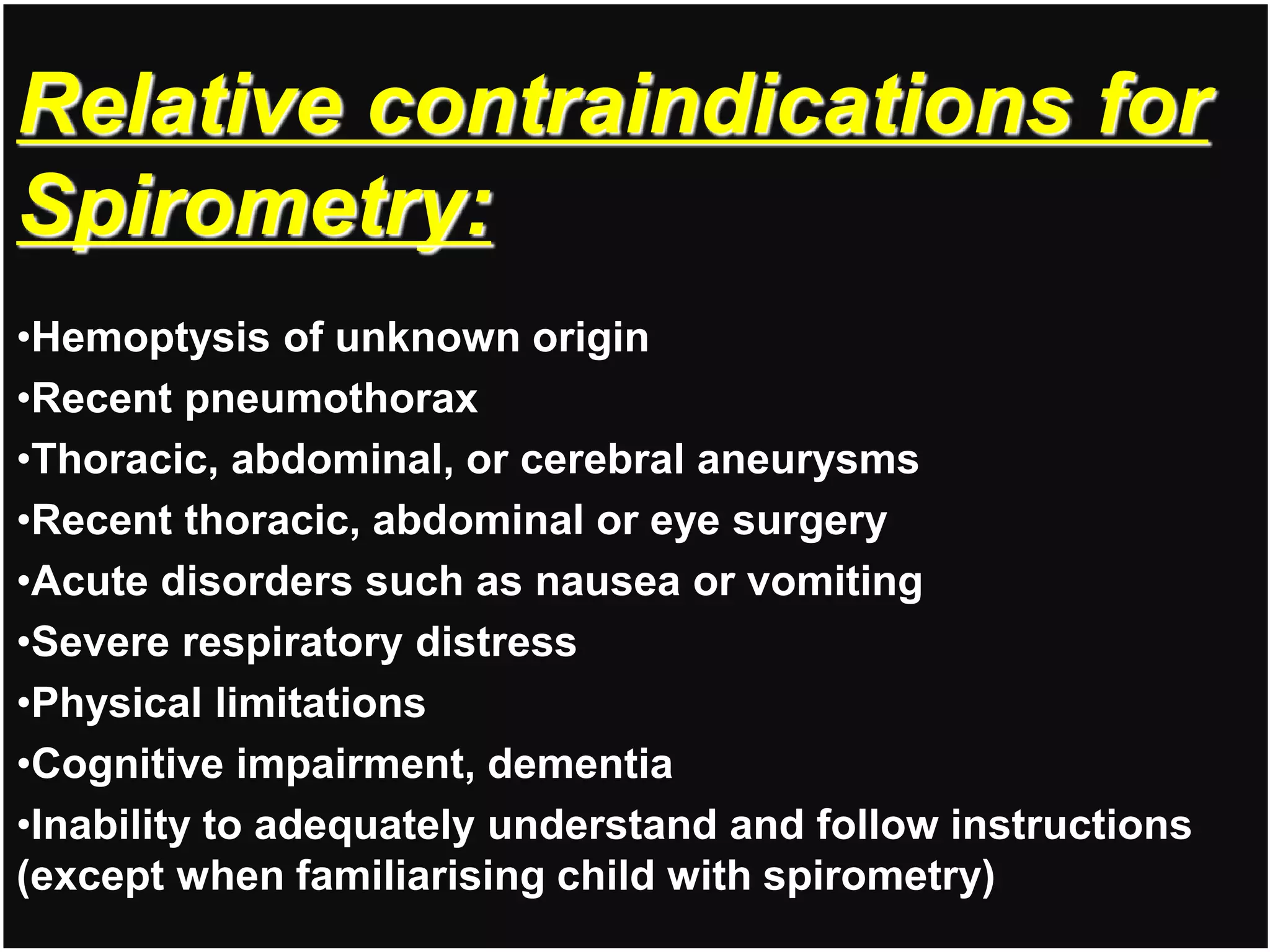 Spirometry in children | PPT