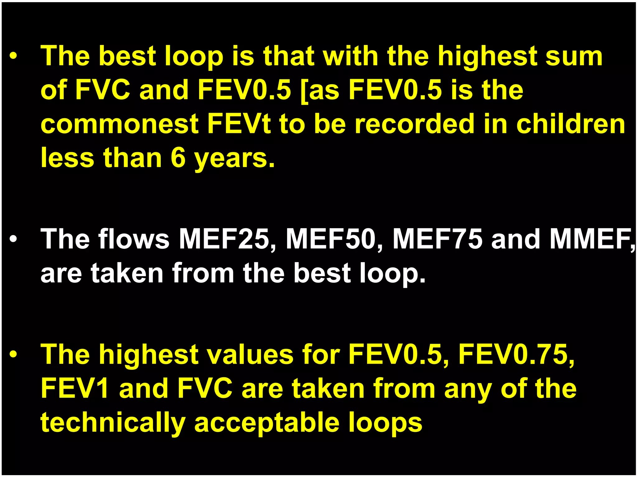 Spirometry in children | PPT