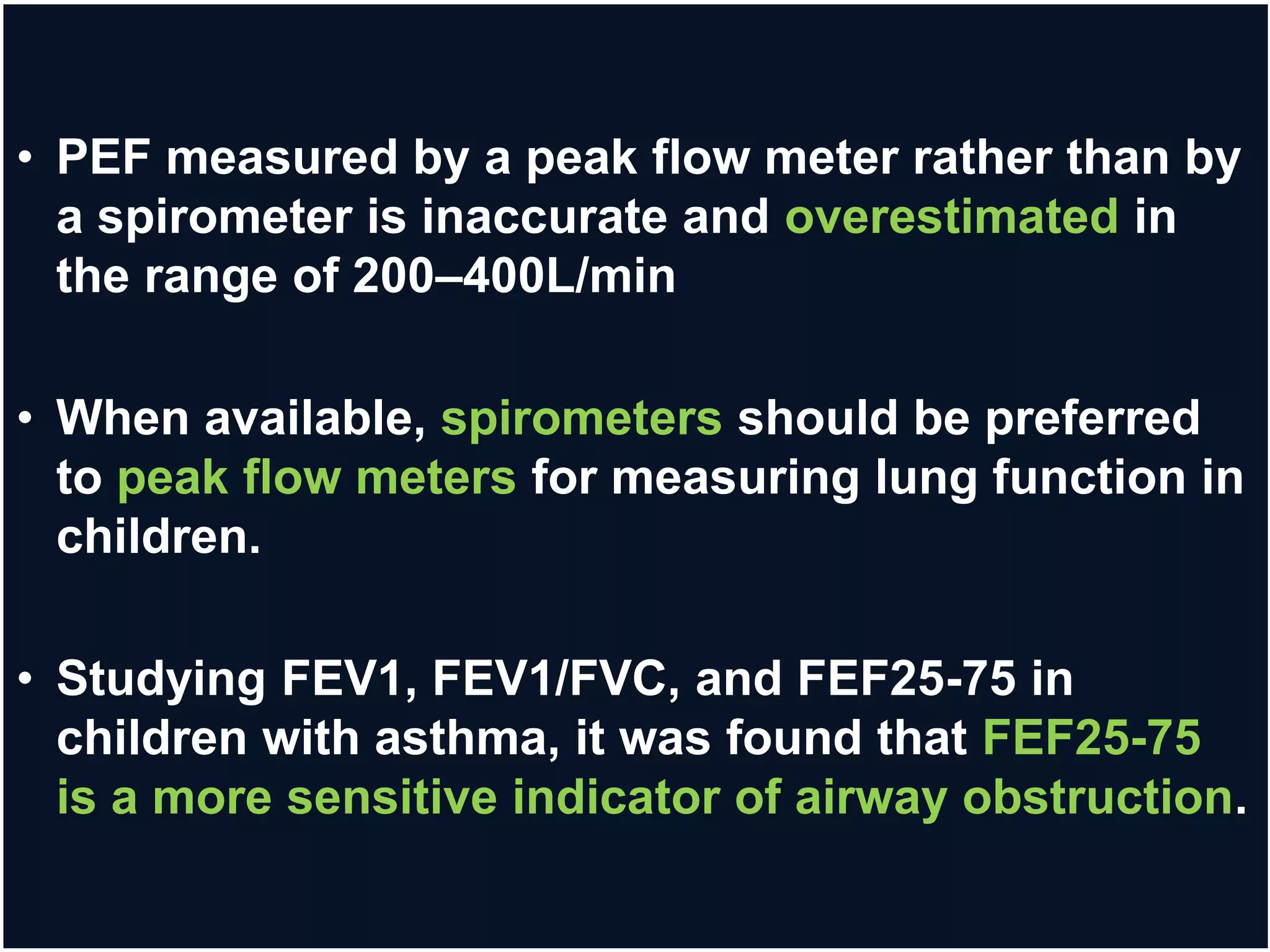 Spirometry in children | PPT