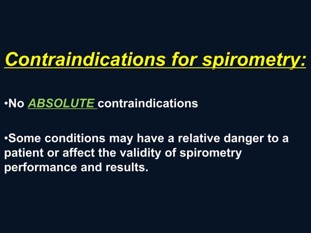 Spirometry in children | PPT | Lung and Respiratory Health | Diseases ...