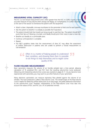 Spirometry in practice(1) | PDF