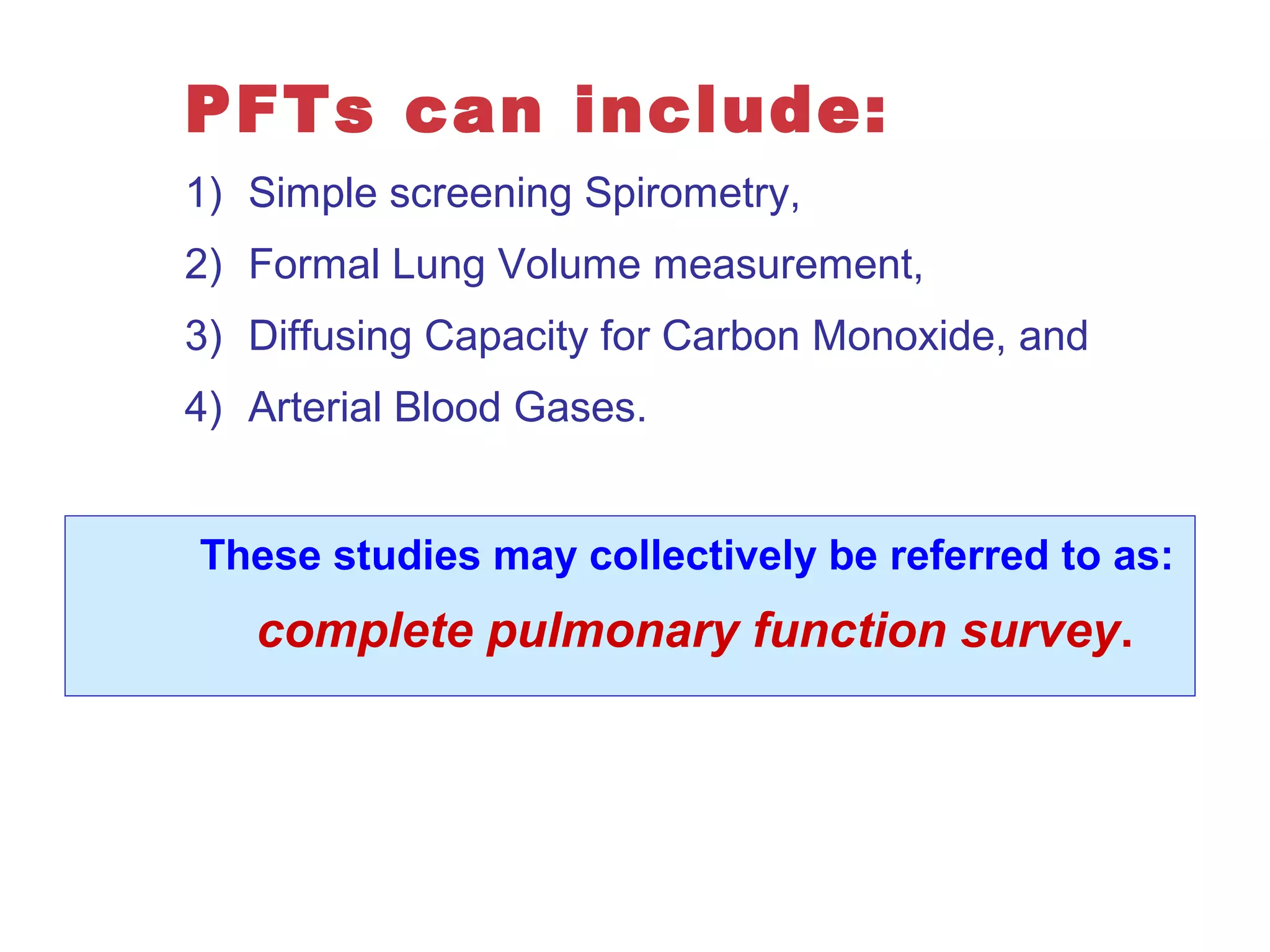 Spirometry workshop | PPT