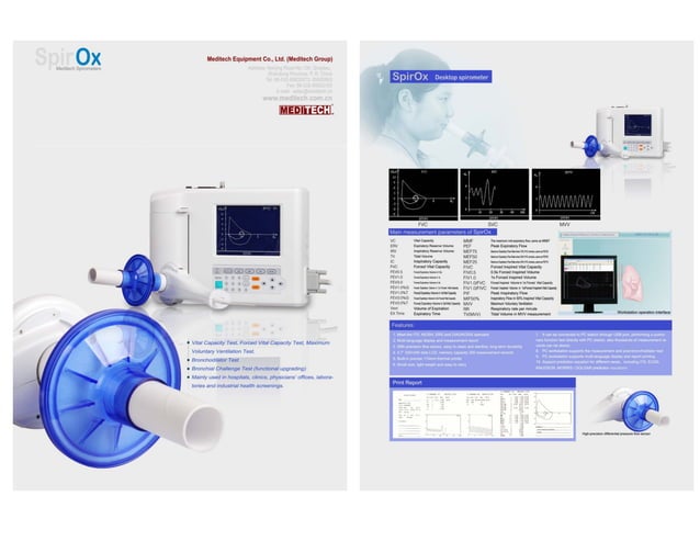 Spirox pro ,Advanced spirometer with PC Software | PDF