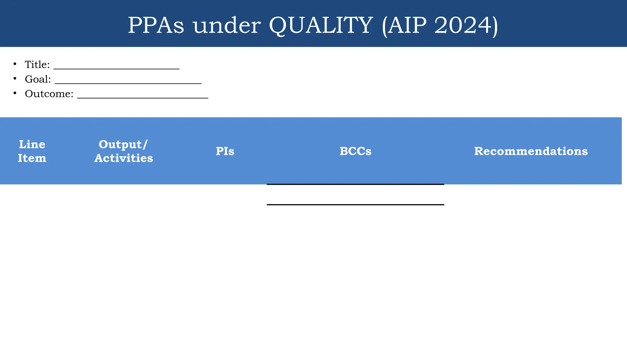 SPIRPA-Template in School Program Implementation review and performance ...