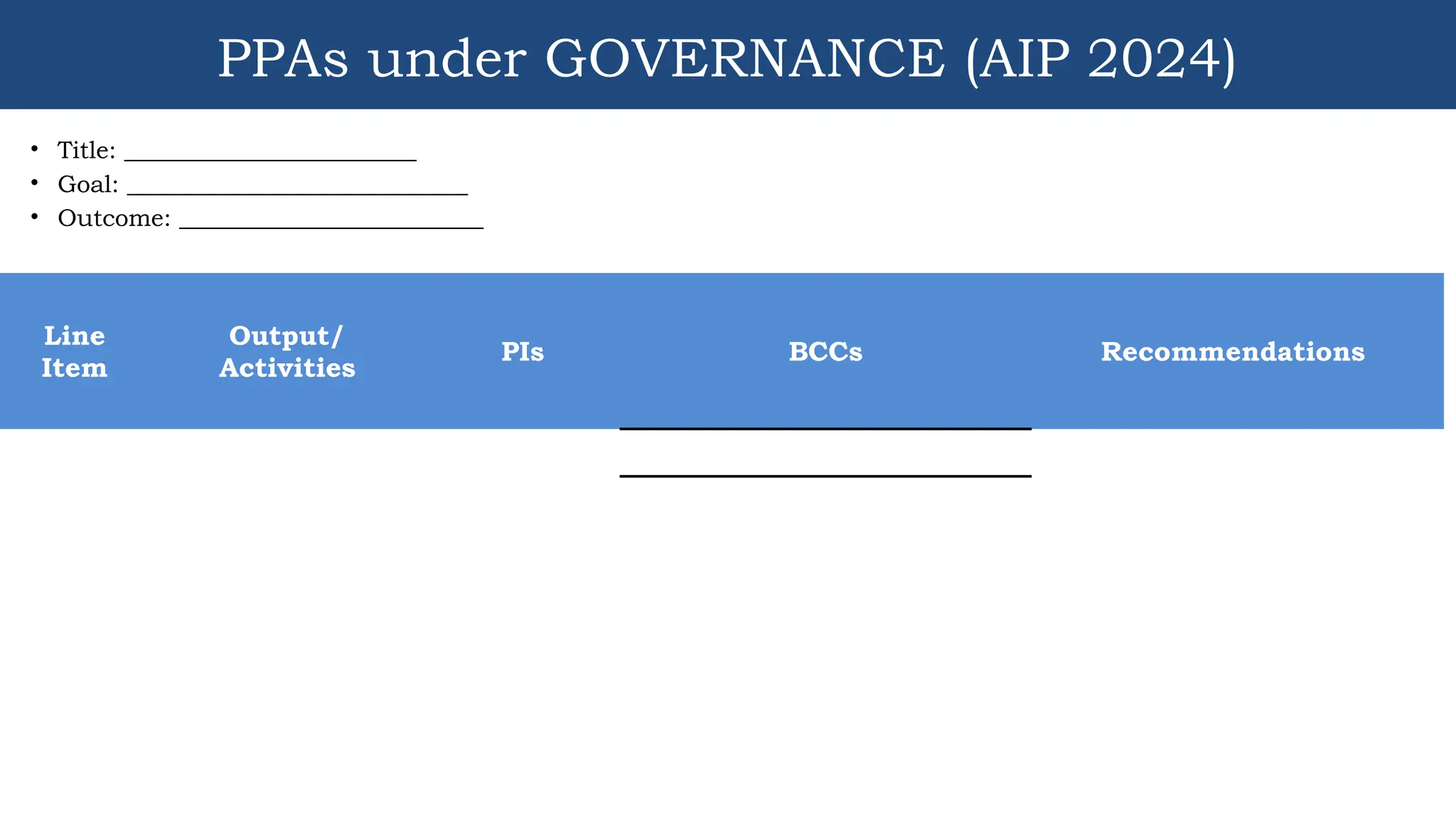 SPIRPA-Template in School Program Implementation review and performance ...