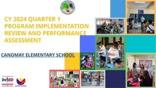 School Program Implementation Review and Performance Assessment | PPTX