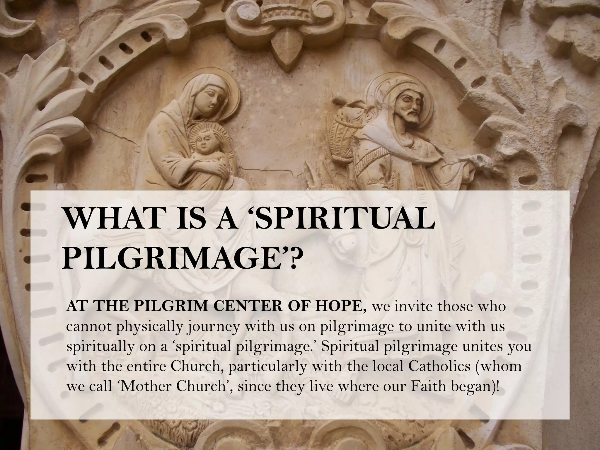 Intro to Spiritual Pilgrimage | PDF