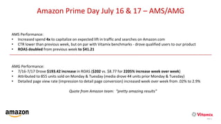 Presentation: Blending With Amazon | PPTX