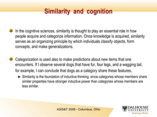 Concept theory and the role of conceptual coherence in assessments of ...