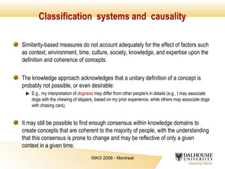 The role of causality and conceptual coherence in assessments of ...