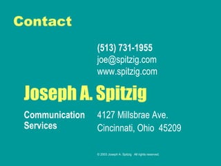 Spitzig Slide Show | PPS