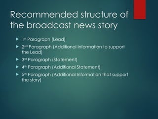 Spj-BROADCASTING SCRIPT POWERPOINT PRESE | PPTX